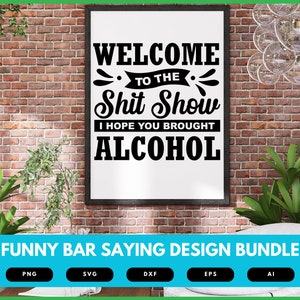 Funny Bar Funny Bar SVG Funny Bar PNG Funny Bar Design Bundle Funny Bar ...