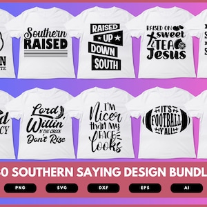 Southern Sayings Design Bundle | Southern Sayings Set | Southern Life ...