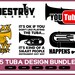 Tuba Design Bundle | Tuba Instruments Design | Tuba SVG | Tuba PNG ...