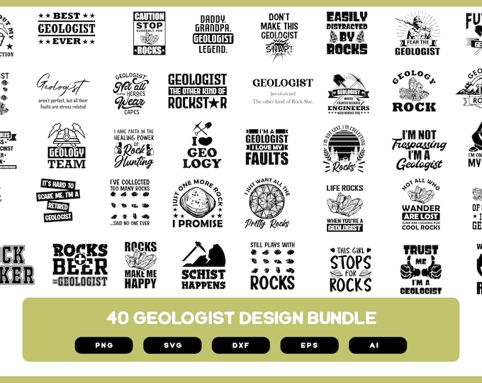 Appalachian Mountain Rock Hammer Vinyl Sticker Unique Geology Gifts ...