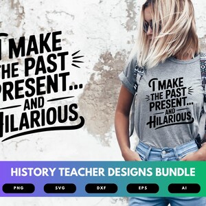 History Teacher SVG Bundle | Funny History Quotes, School Cut Files for ...