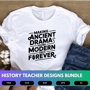 History Teacher SVG Bundle | Funny History Quotes, School Cut Files for ...