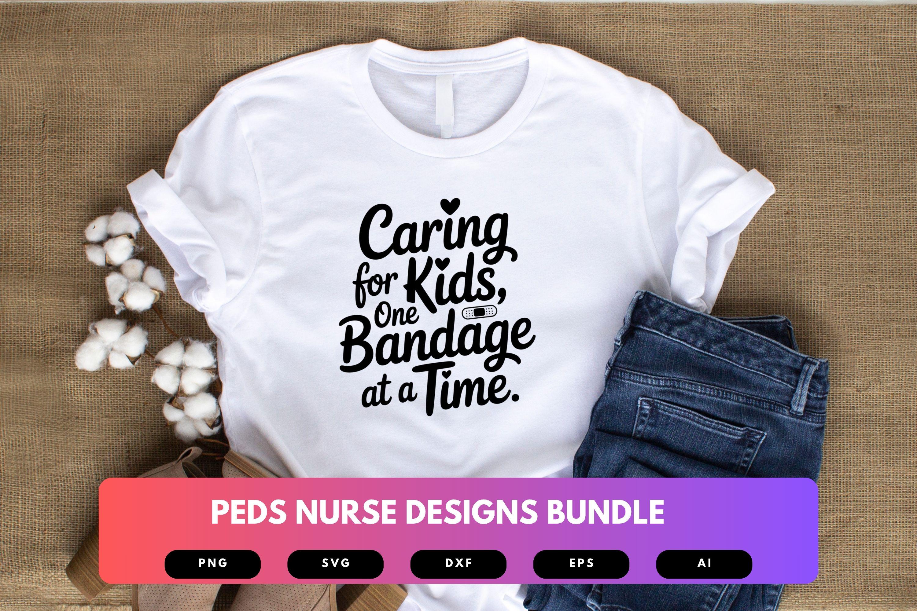 Pediatric Nurse SVG Bundle | Peds Nurse Clipart, Medical Cut Files for ...