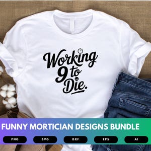 Funny Mortician SVG Bundle | Dark Humor Funeral Director Quotes ...