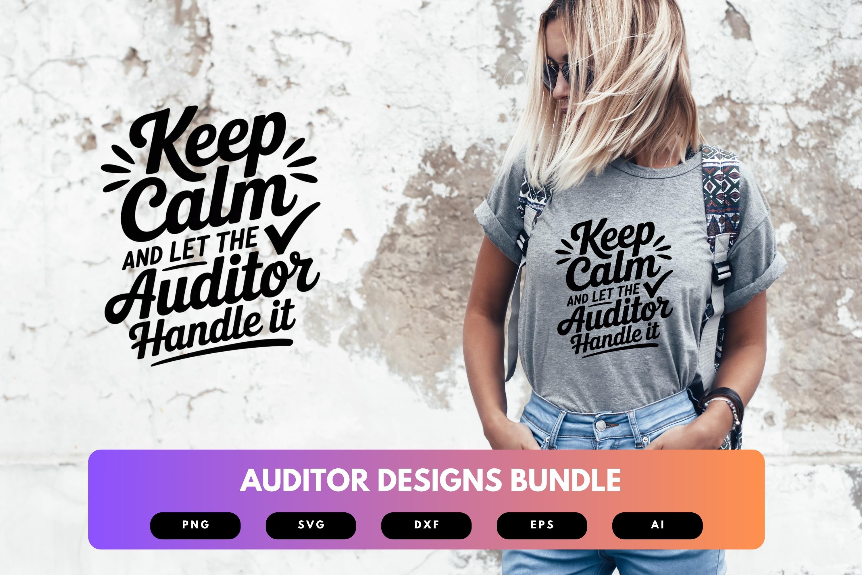 Auditor SVG Bundle | Internal Audit Clipart, Funny Audit Quotes ...