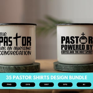 35 Pastors Design Bundle | Pastor Shirt Design | Pastor Shirt | Pastor ...