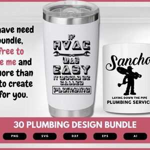 30 Plumbing Quotes Design Bundle | Plumbing Shirts Design | Plumbing ...
