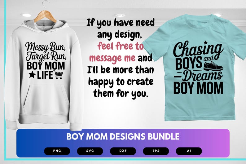 Boy Mom SVG Bundle | Mama of Boys Quotes, Family Clipart , Silhouette ...