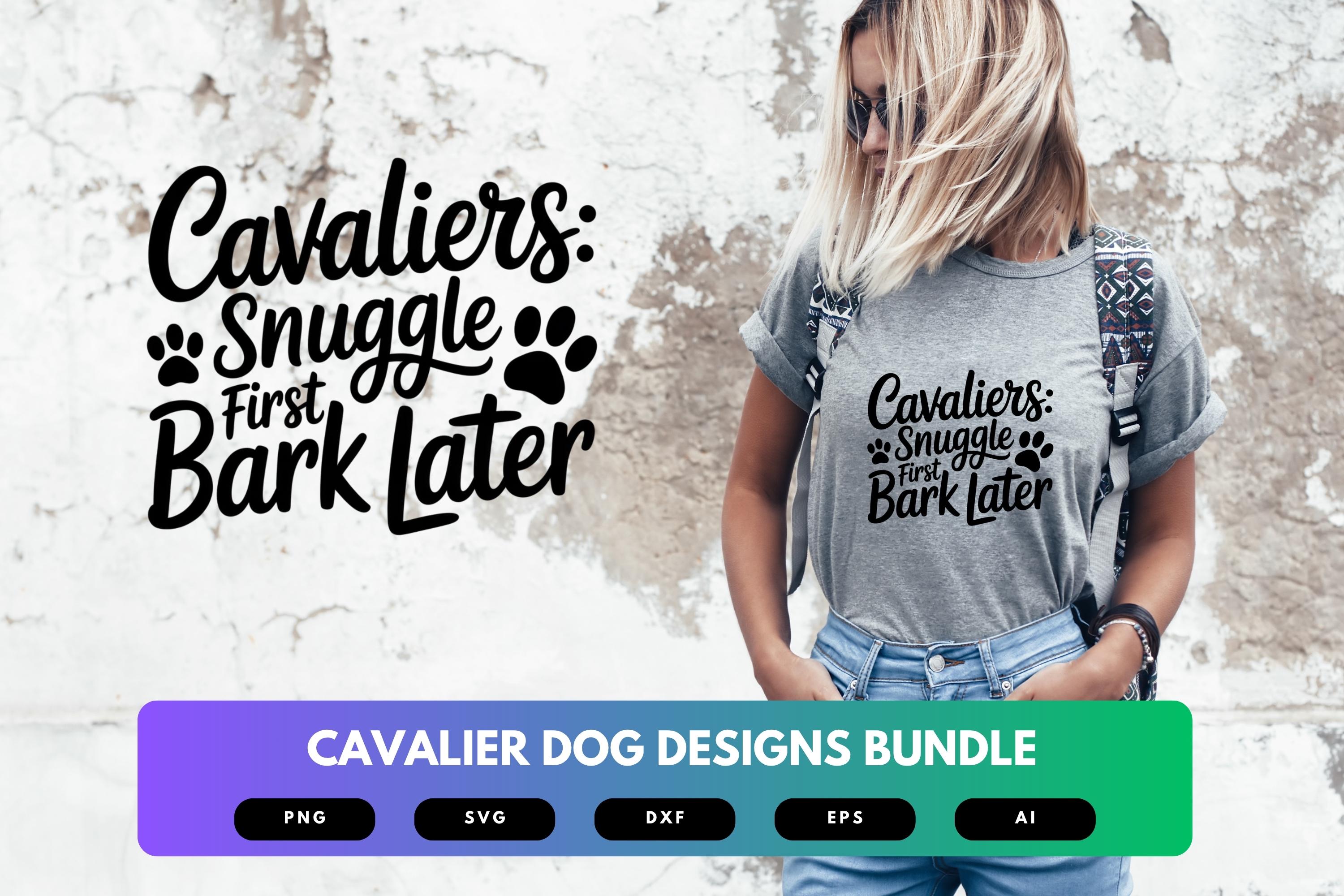 Cavalier King Charles Spaniel SVG Bundle | Dog Clipart, Cute Pet ...