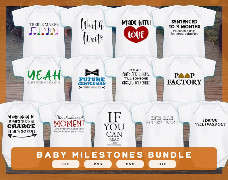 Onesie Designs SVG | Funny Onesie Designs SVG Vinyl | Baby Onesie ...