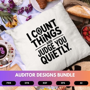 Auditor SVG Bundle | Internal Audit Clipart, Funny Audit Quotes ...