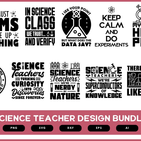 Science Teacher - Etsy