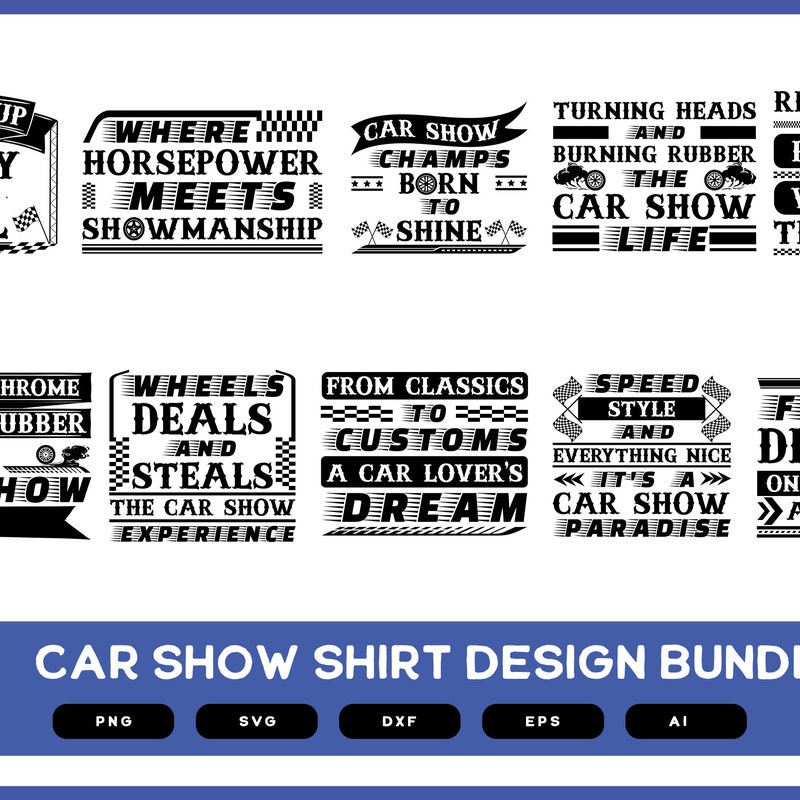 Car Show Svg - Etsy
