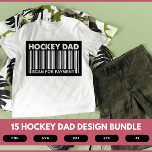 Hockey Dad Design Bundle Hockey Dad Hockey Dad SVG - Etsy