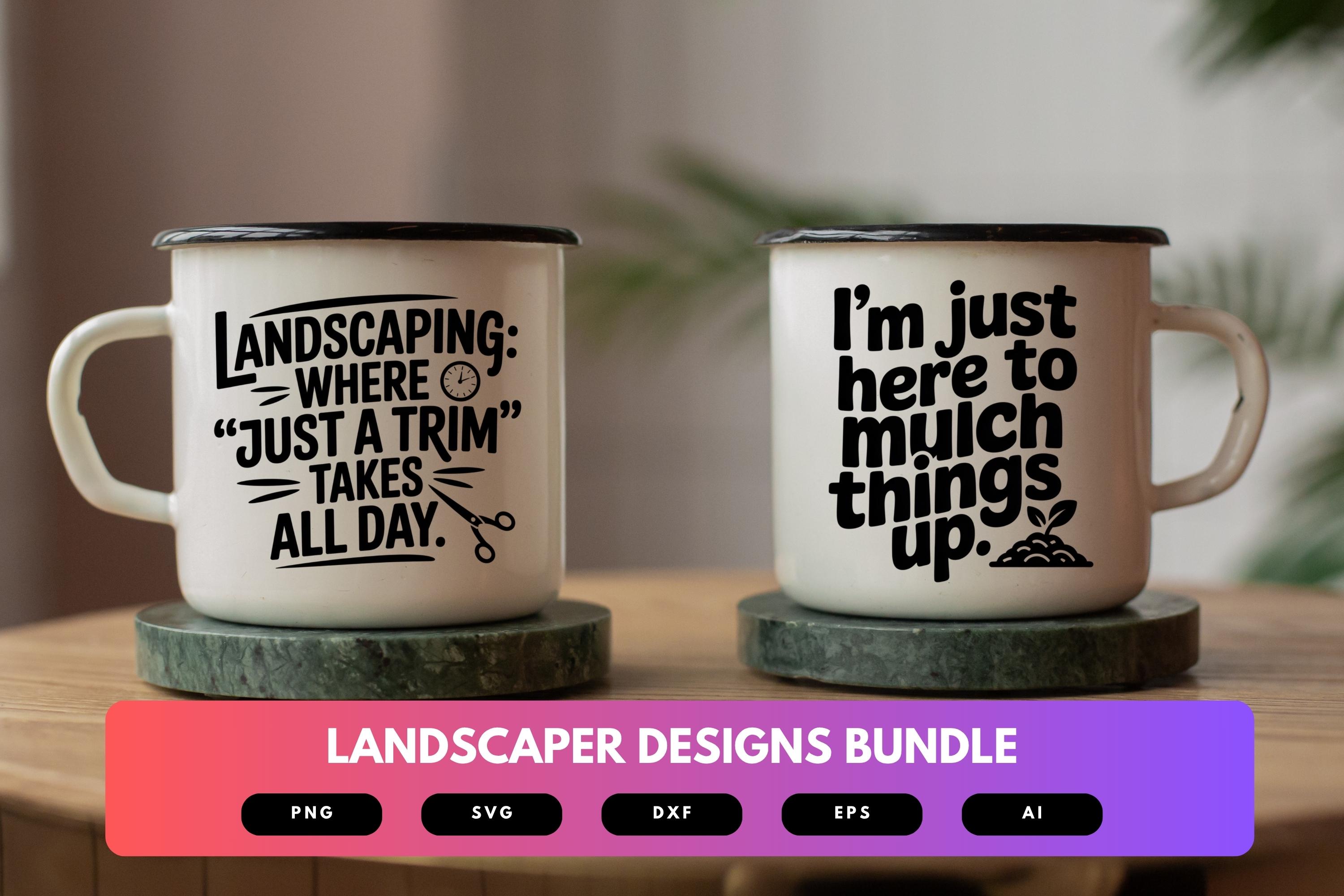 Landscaper SVG Bundle | Lawn Care Clipart, Gardening , Yard Work Quote ...