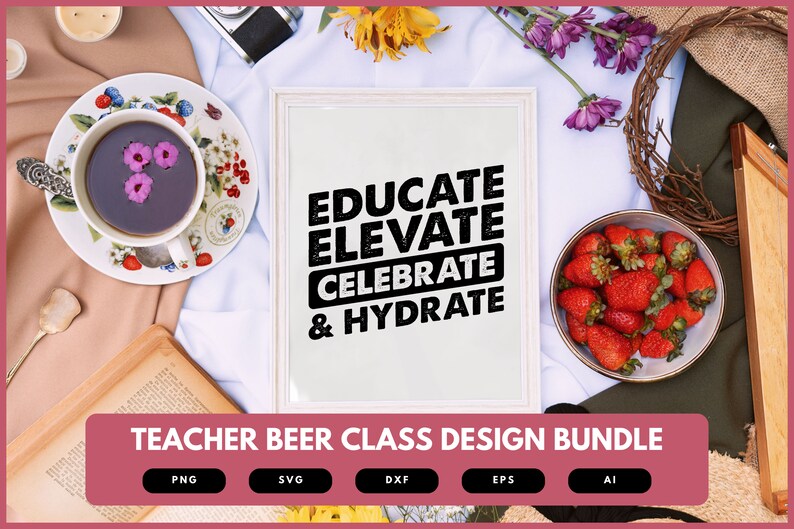 Teacher Beer Class Design Bundle | Funny Teacher Beer Class Design ...