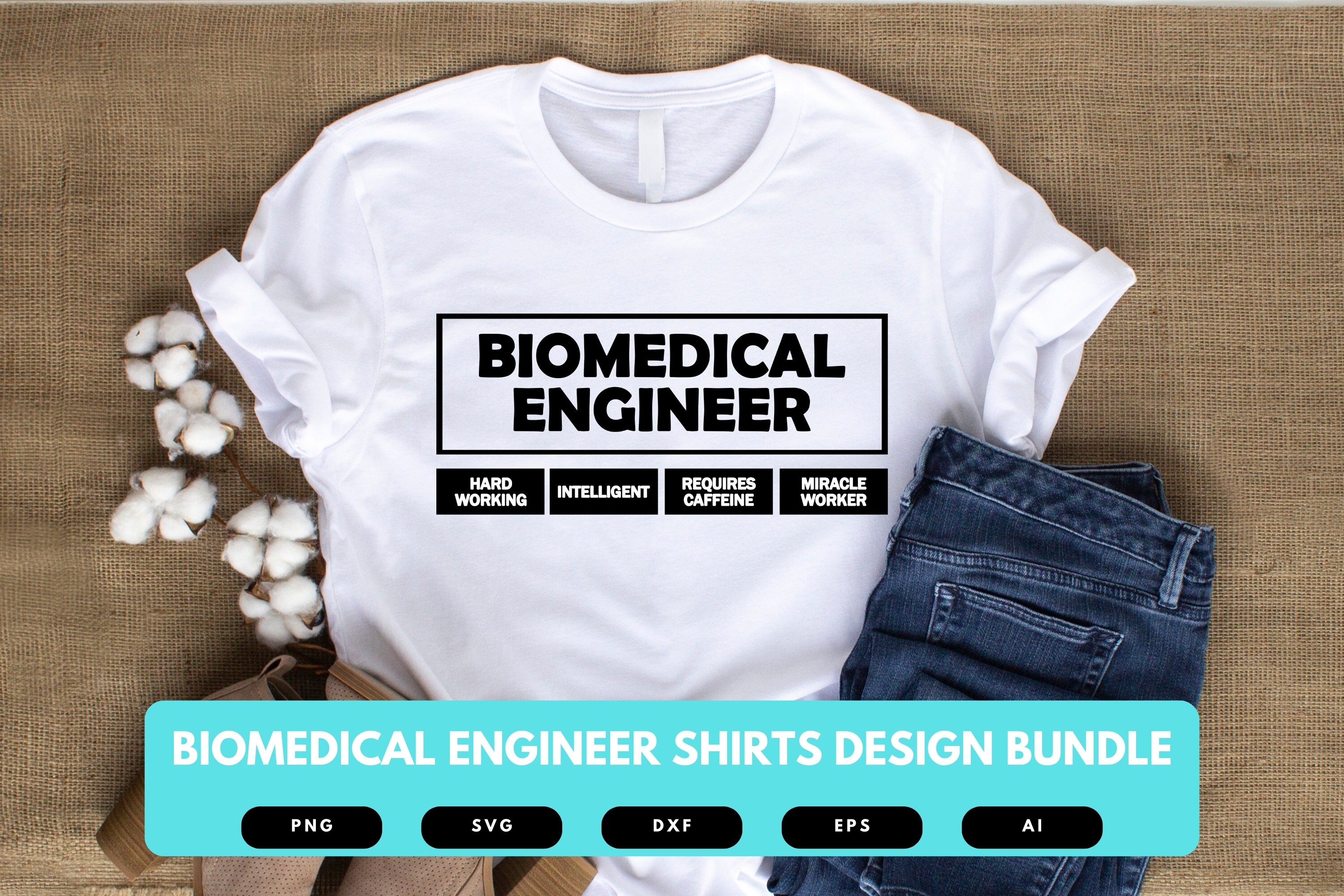 Biomedical Engineer SVG | Biomedical Design Files | Engineering Cut ...