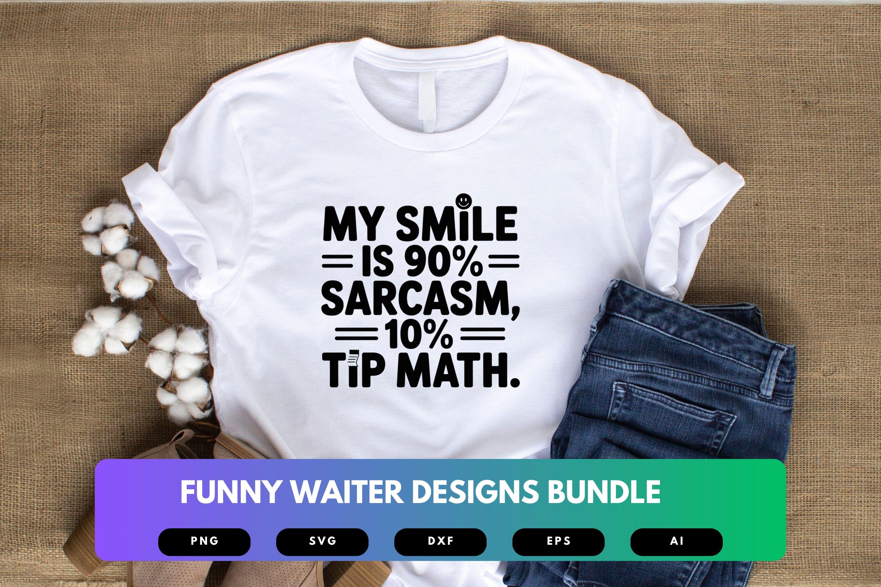 Waiter SVG Bundle | Funny Server Quotes, Restaurant Staff Cut Files for ...