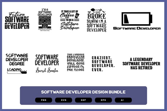 Software Developer Design Bundle Software Developer Shirt - Etsy