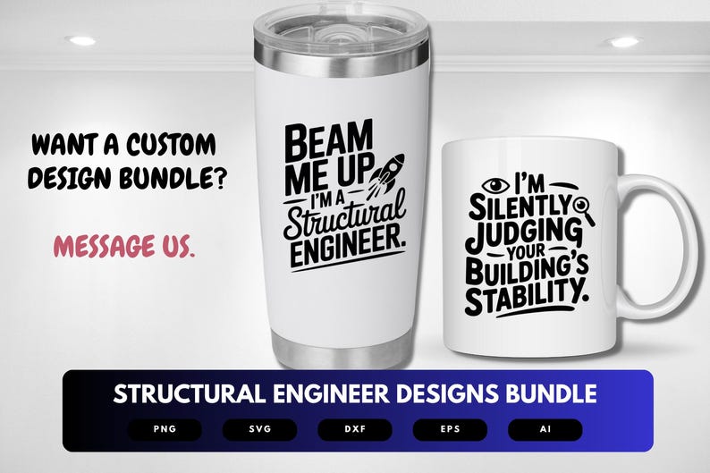 Structural Engineer SVG Bundle | Engineering Clipart, Structural Design ...