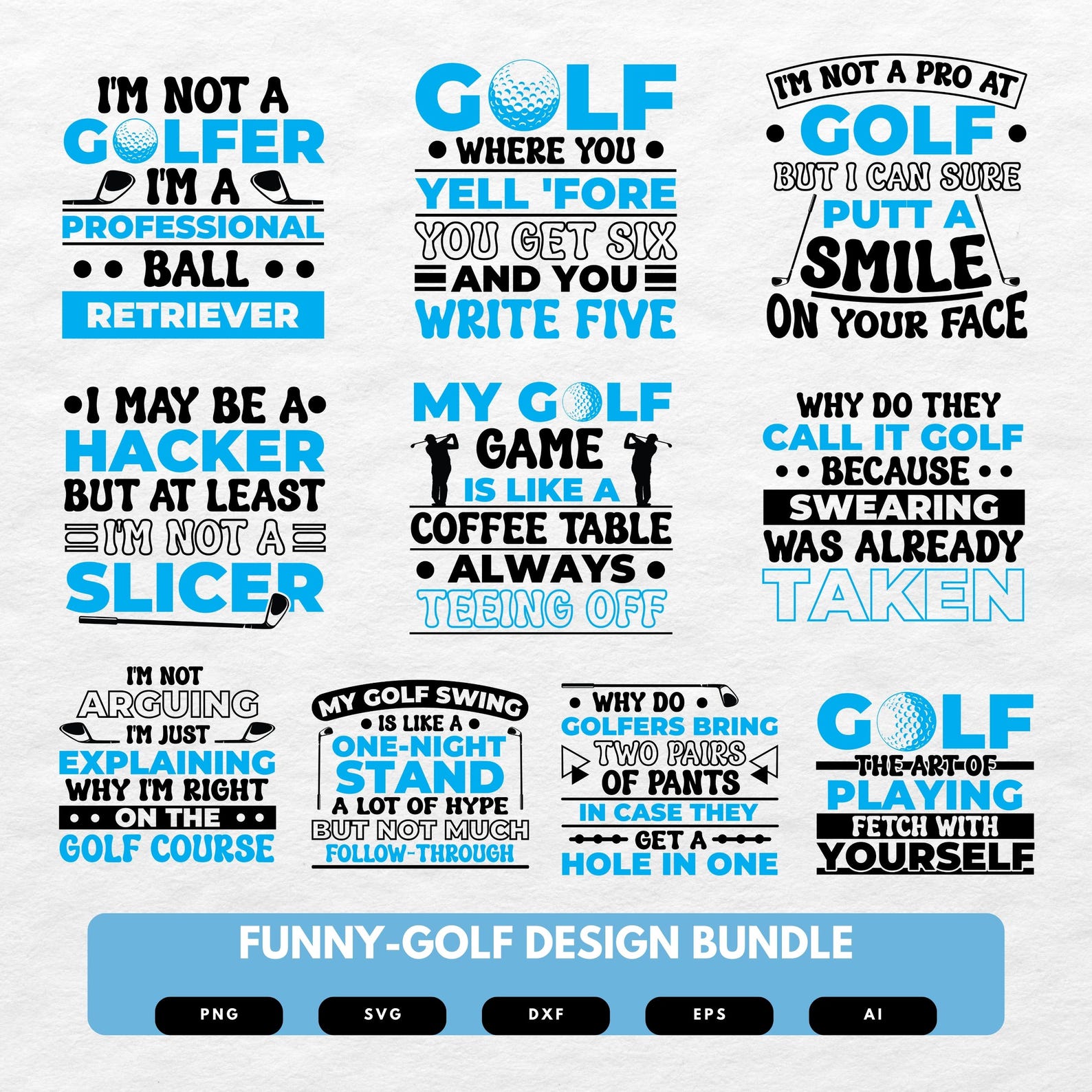 Funny Golf SVG | Golf Shirt Designs | Golf Humor SVG | Cricut Golf ...