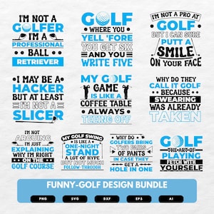 Funny Golf SVG | Golf Shirt Designs | Golf Humor SVG | Cricut Golf ...