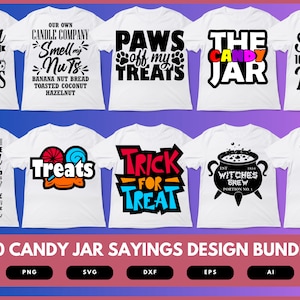 Candy Jar Sayings Design Bundle | Candy Jar Quotes | Candy Label ...