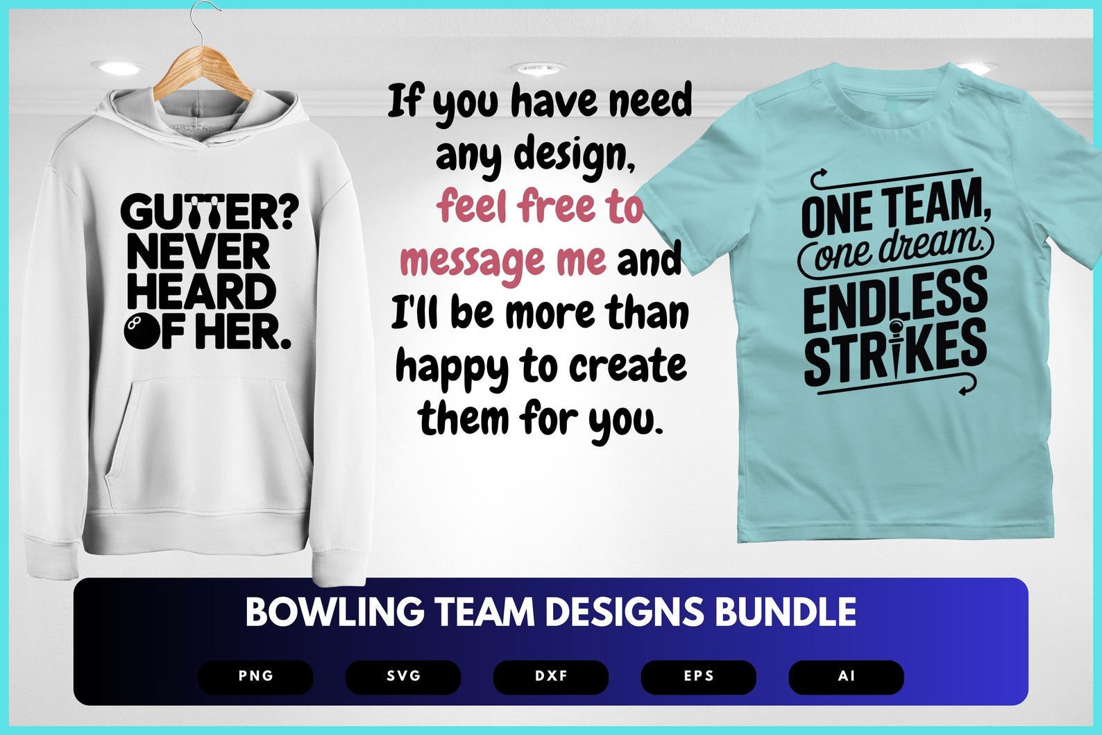 Bowling Team SVG Bundle | Team Spirit Clipart, League Silhouette Cut ...