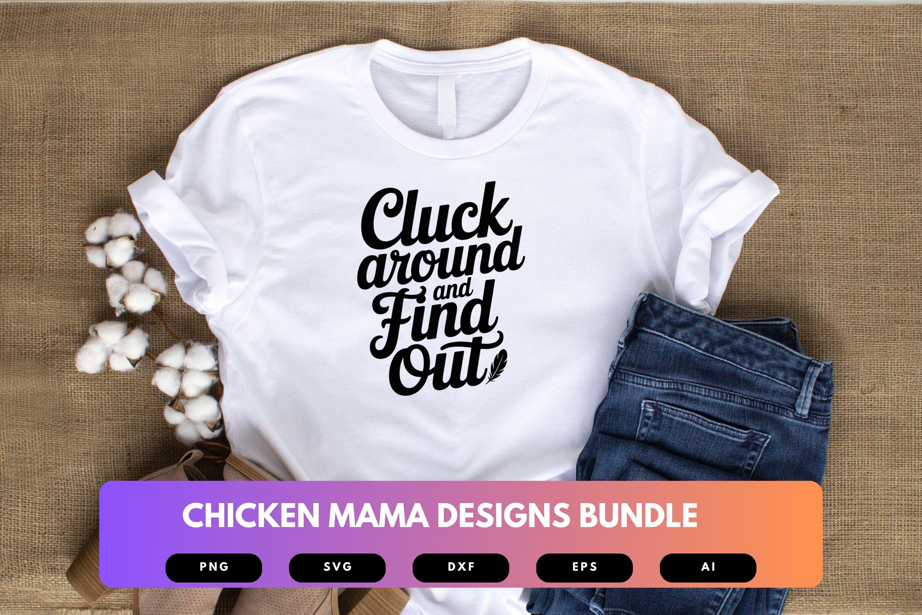 Chicken Mama SVG Bundle | Farm Life Clipart, Funny Poultry Cut Files ...