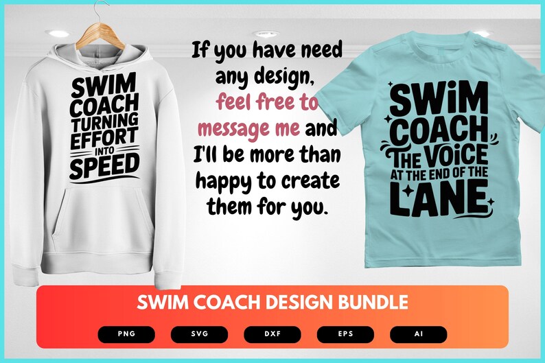 Swim Coach SVG Bundle | Swimming Coach Quotes, Team Sayings Typography ...