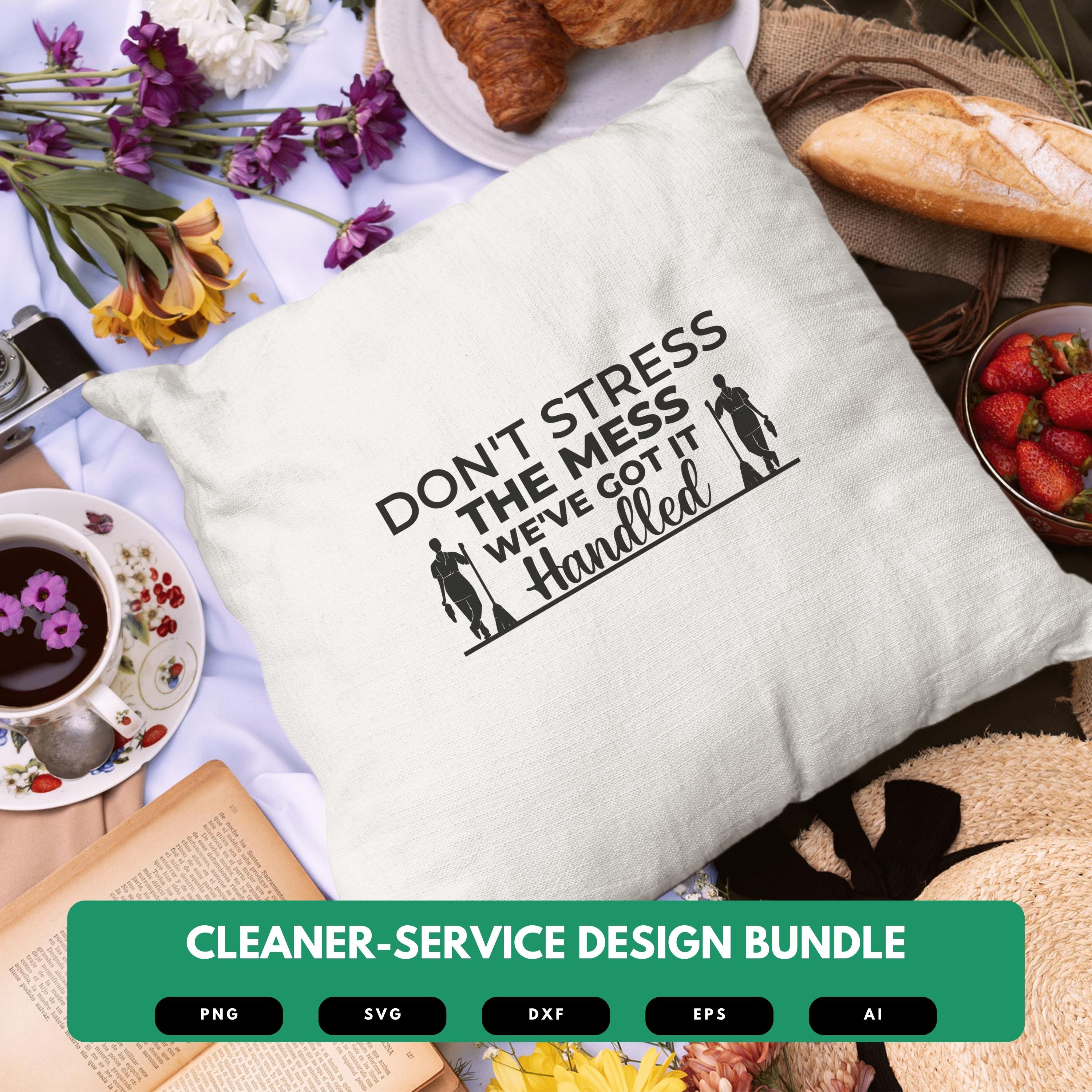 Cleaning Service SVG | Maid Service Designs | Housekeeping SVG Files ...
