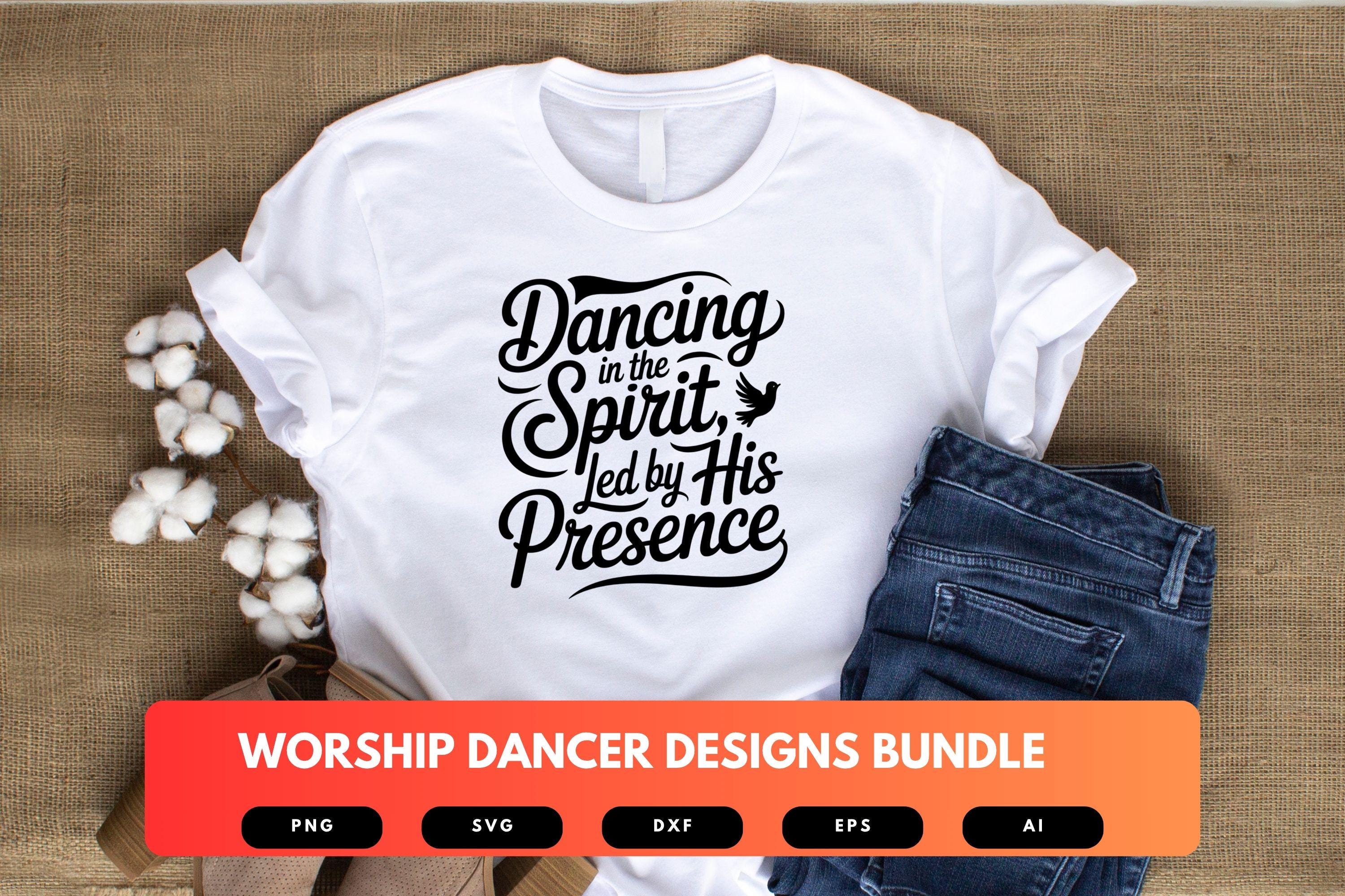 Worship Dancer SVG Bundle | Praise Dance Clipart, Christian Dance Cut ...
