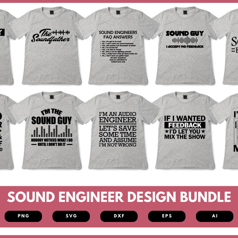Audio Engineer Shirt - Etsy