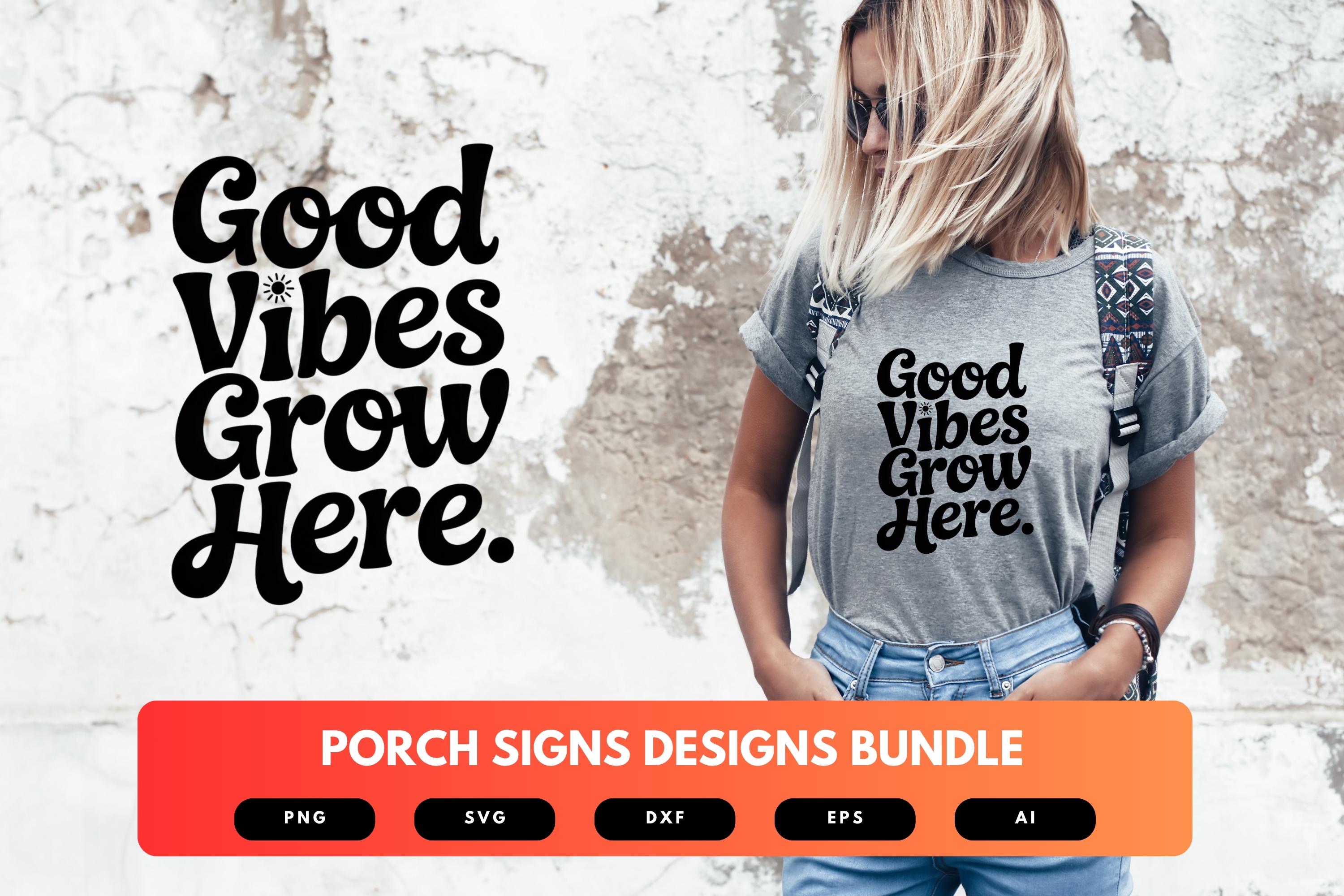 Porch Signs SVG Bundle | Welcoming , Decorative Outdoor Cut Files for ...