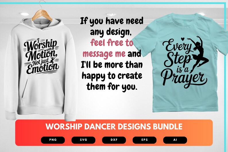Worship Dancer SVG Bundle | Praise Dance Clipart, Christian Dance Cut ...