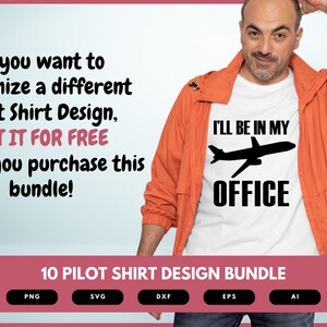 Pilot Shirt Design Bundle | Pilot Shirt SVG | Pilot PNG | Pilot Funny ...