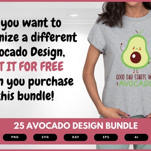 Avocado Design Bundle Avocado Shirt Avocado Mug Avocado SVG Avocado PNG ...