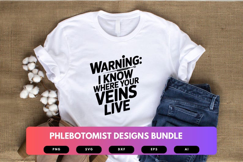 Phlebotomist SVG Bundle | Blood Draw Medical Clipart, Healthcare Cut ...