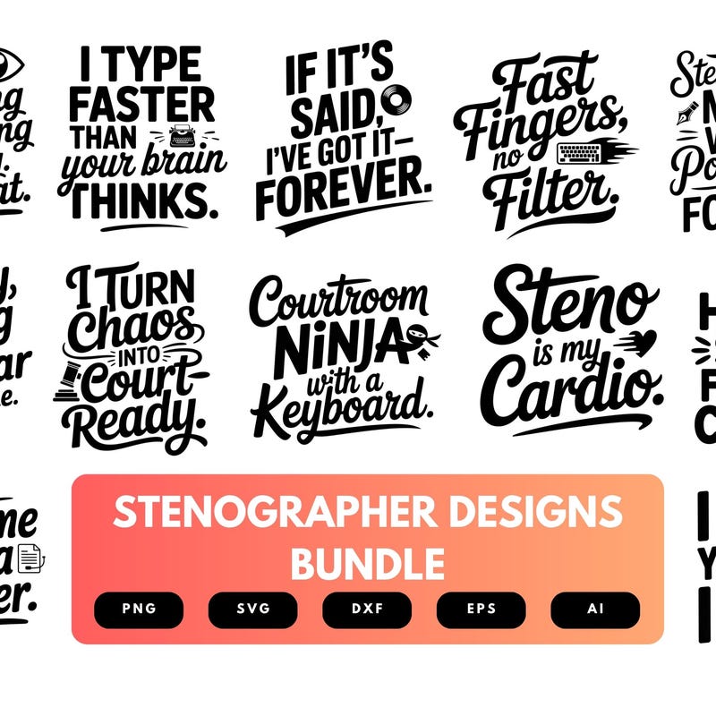 Court Reporter Art - Etsy