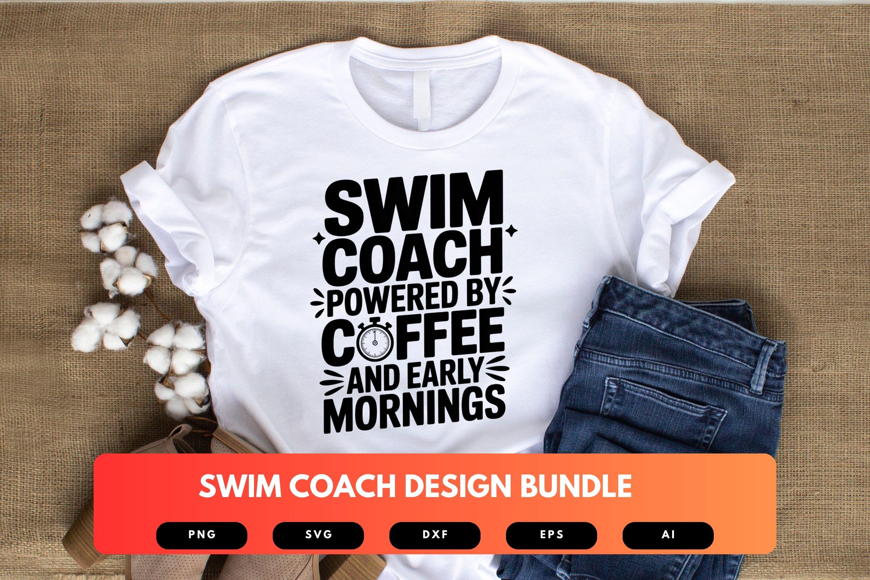 Swim Coach SVG Bundle | Swimming Coach Quotes, Team Sayings Typography ...