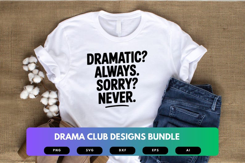 Drama Club SVG Bundle | Theater Mask Clipart, Acting Quote Cut Files ...
