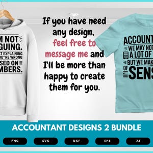 Accountant SVG Bundle | Accounting Clipart, Tax Season Silhouette Cut ...