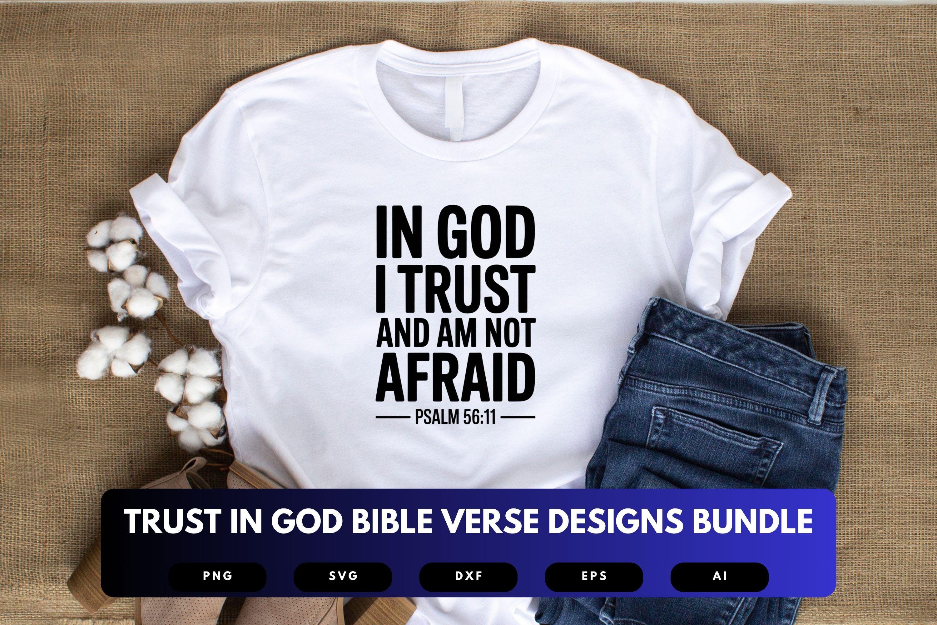 Trust in God SVG Bundle | Bible Verse Cut Files, Christian ...