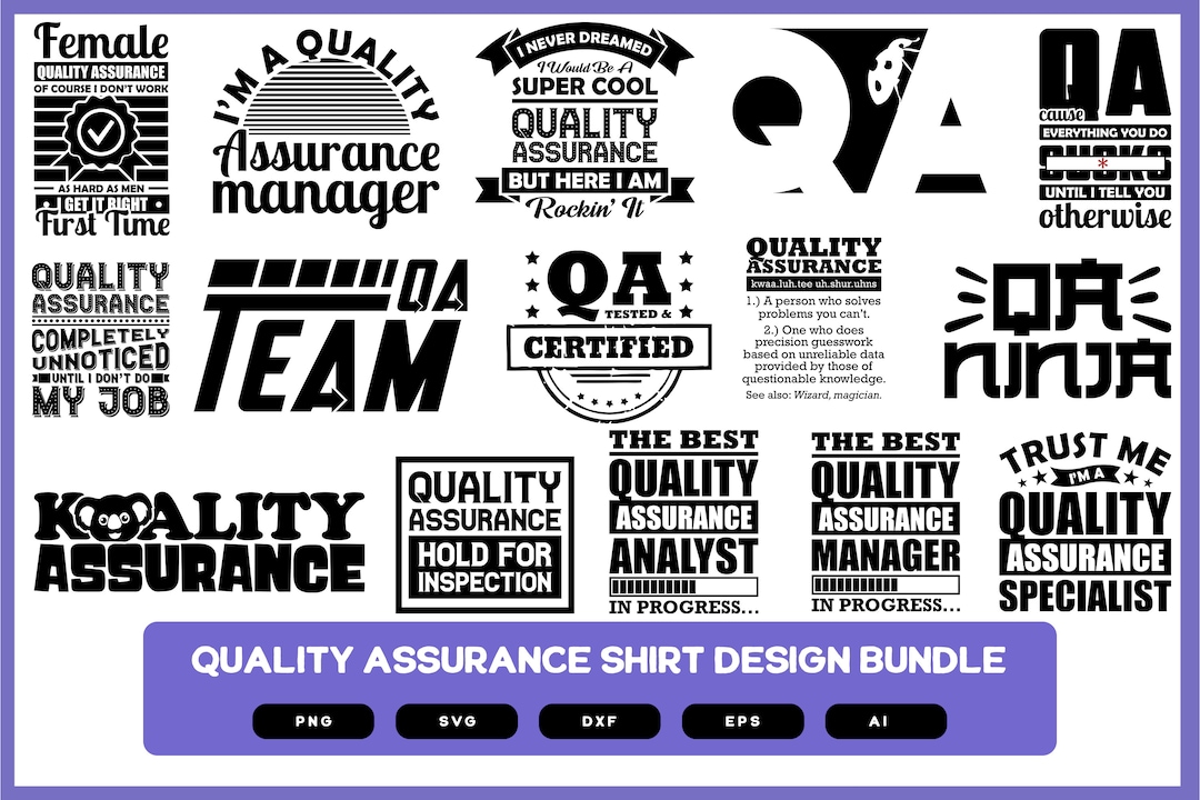 Quality Assurance Design Bundle | QA | Website Tester | QA Tester | QA ...
