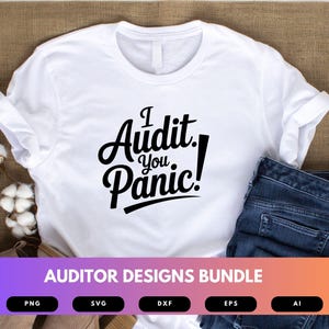Auditor SVG Bundle | Internal Audit Clipart, Funny Audit Quotes ...