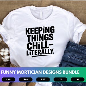 Funny Mortician SVG Bundle | Dark Humor Funeral Director Quotes ...