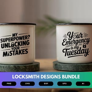 Locksmith SVG Bundle | Key , Lock Clipart, Security Silhouette Cut ...