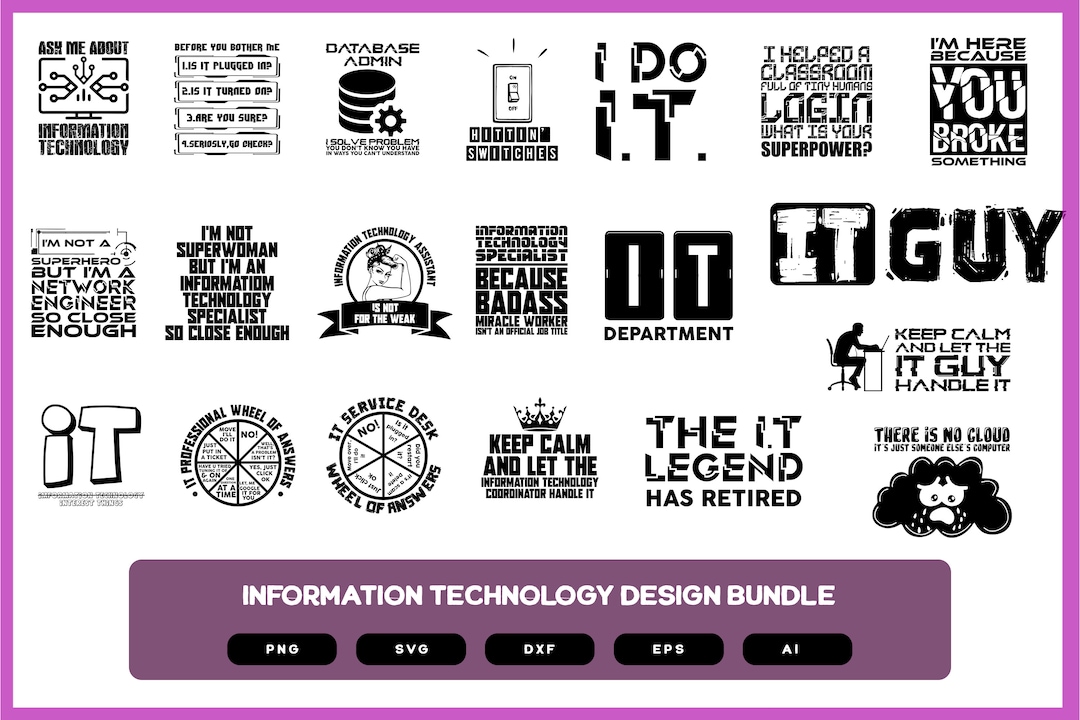 Information Technology Design Bundle | Information Technology ...