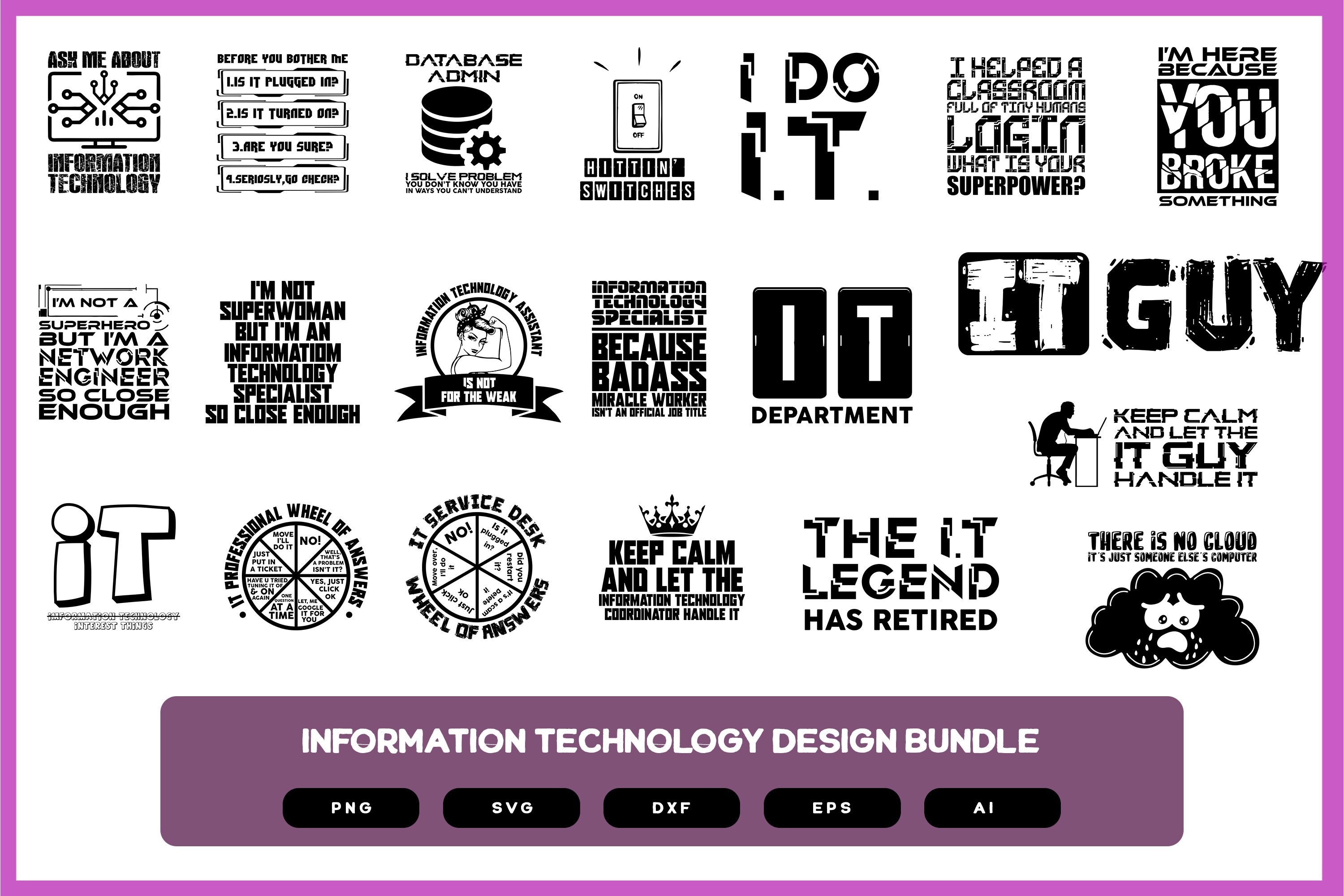Information Technology Design Bundle | Information Technology ...