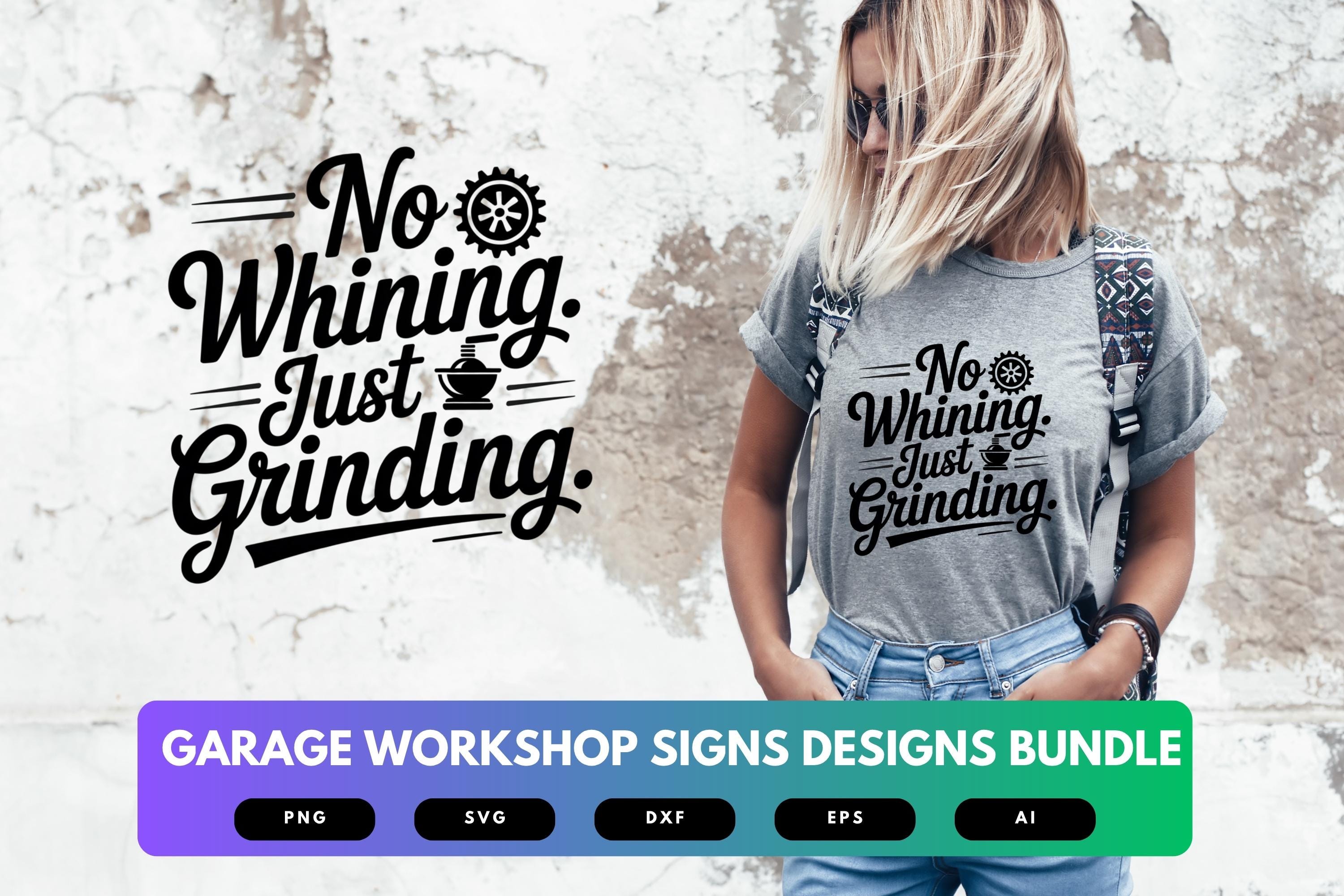 Garage Workshop Signs SVG Bundle | Funny Garage Sign Cut Files for ...
